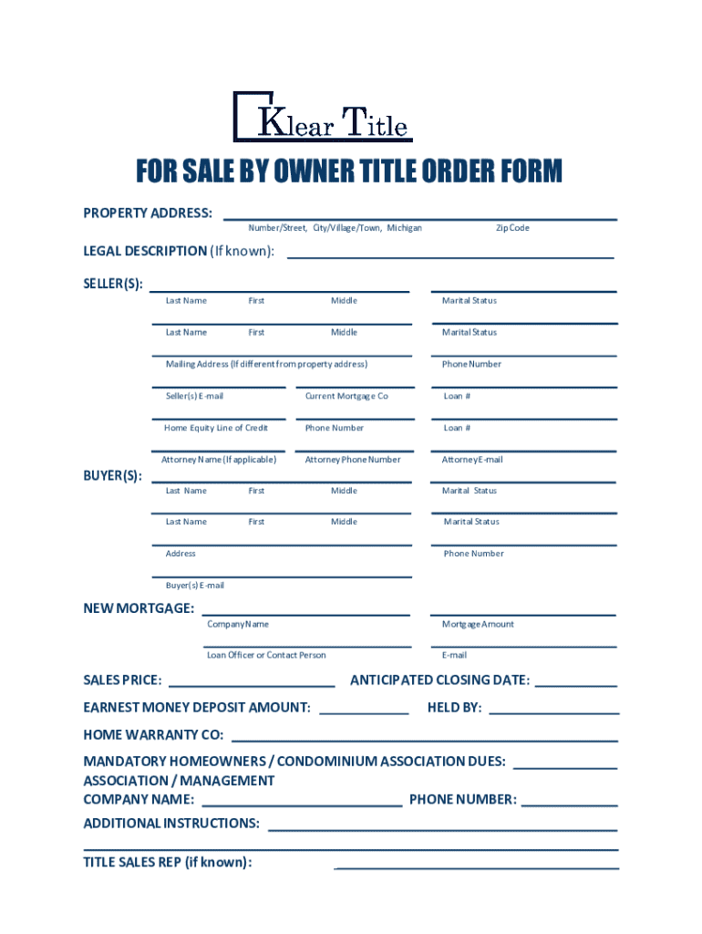 Fillable Online Land Contract Buyer Guide Fax Email Print - pdfFiller