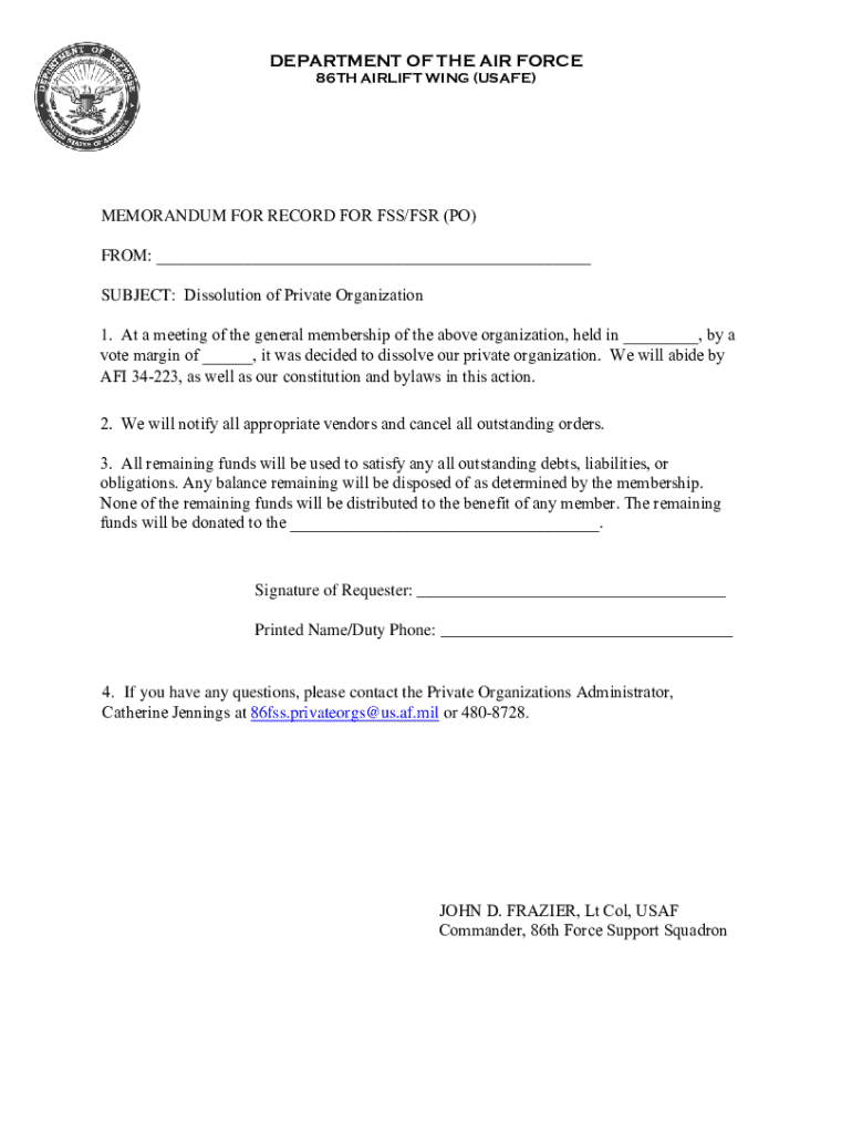 Fillable Online The United States Air Force and Humanitarian Airlift ...