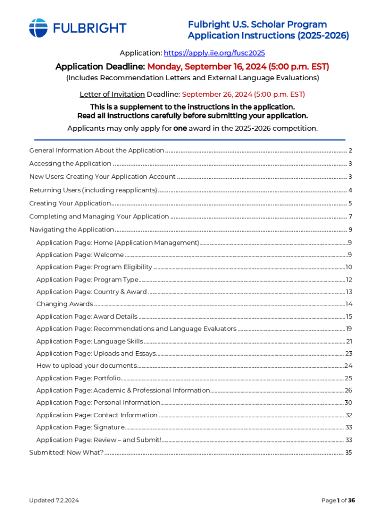 Fillable Online Application Instructions (2025-2026) Fax Email Print ...