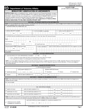 Fillable Online 2021-2024 Form VA 21-0538 Fill Online, Printable ...