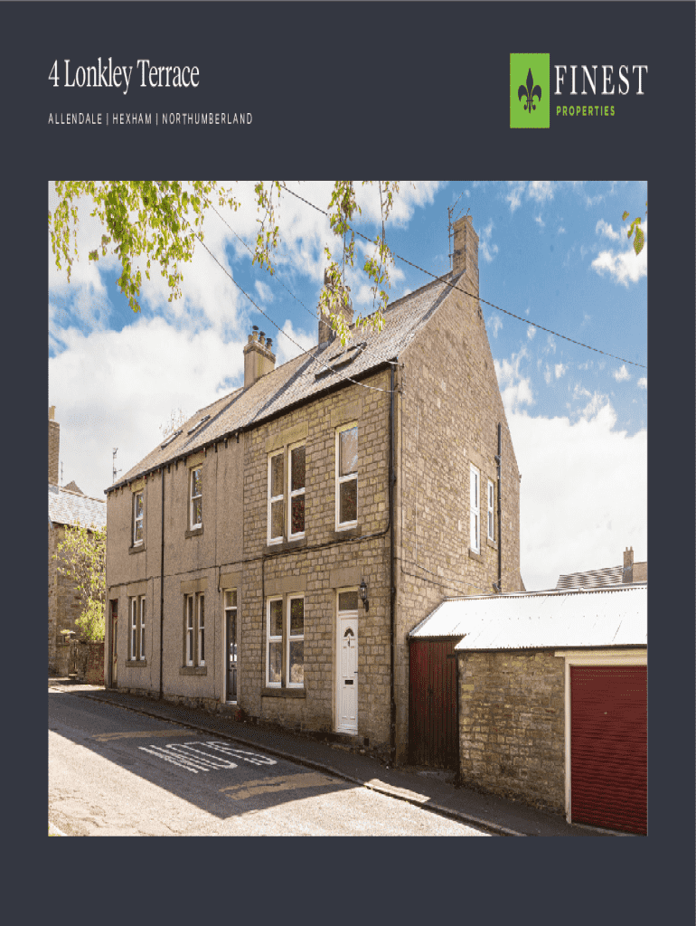 Fillable Online finestproperties co House Prices in Lonkley Terrace ...