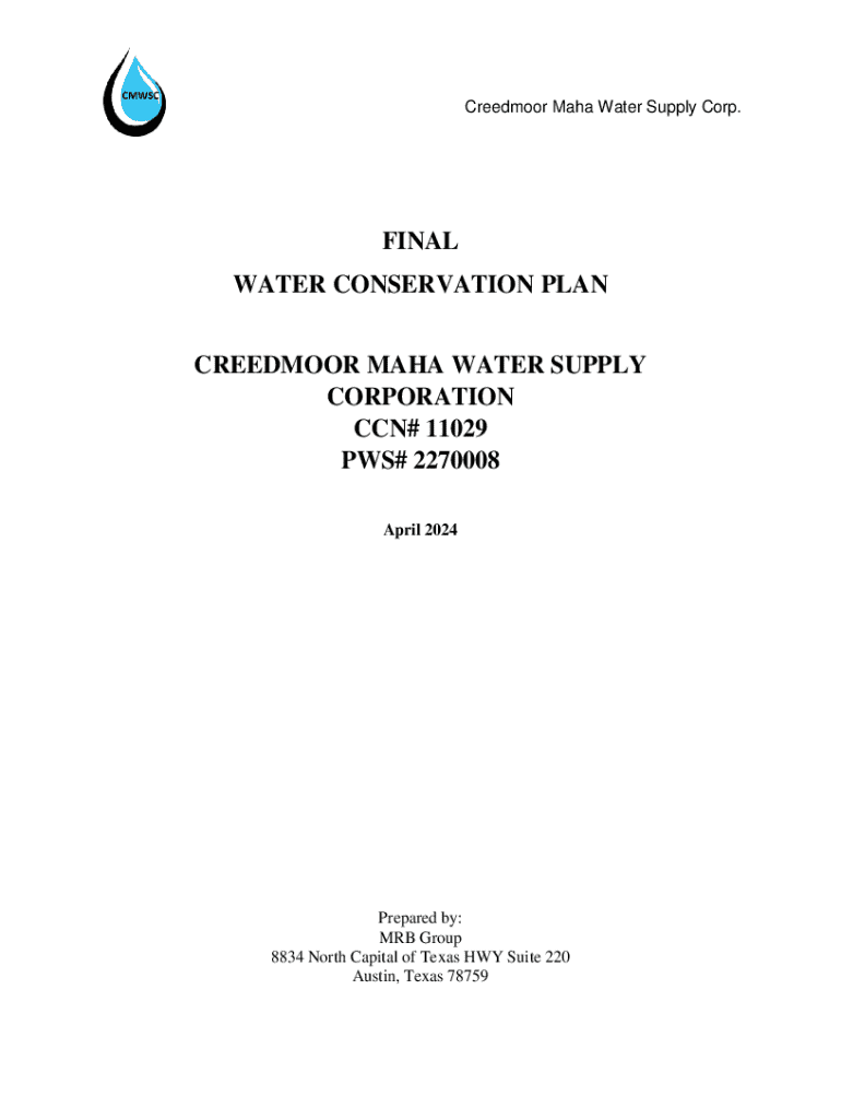 Fillable Online Creedmoor Maha Water Supply Co Op Inc - Nonprofit Explorer Fax Email Print ...