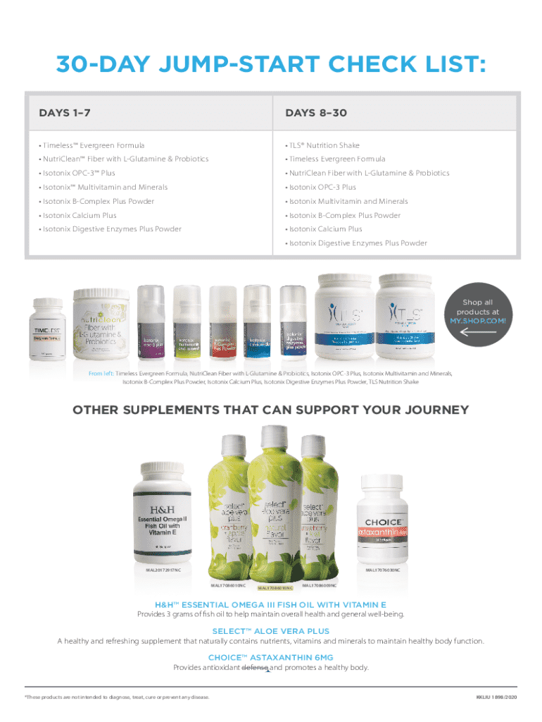 Fillable Online 30-DAY JUMP-START TRACKING SHEET Fax Email Print - pdfFiller