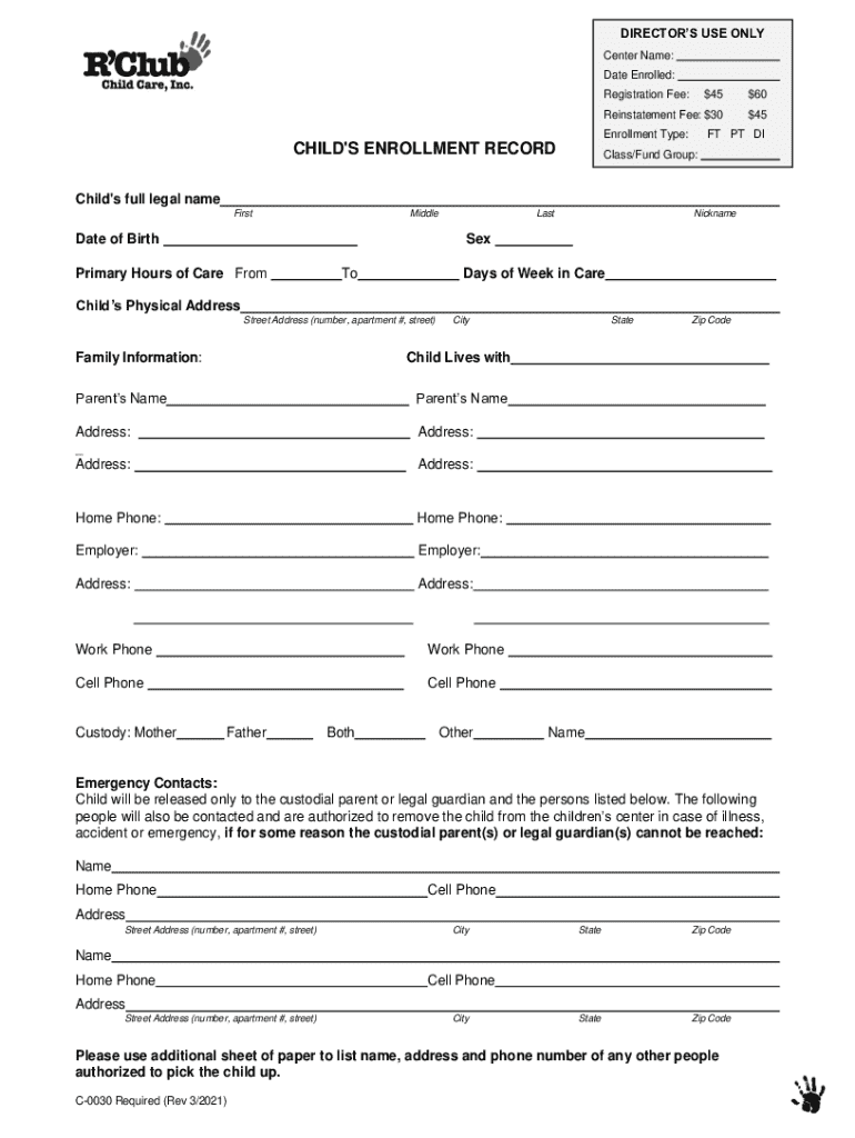 Fillable Online Child Welfare Record Check Consent Form - Highland ...