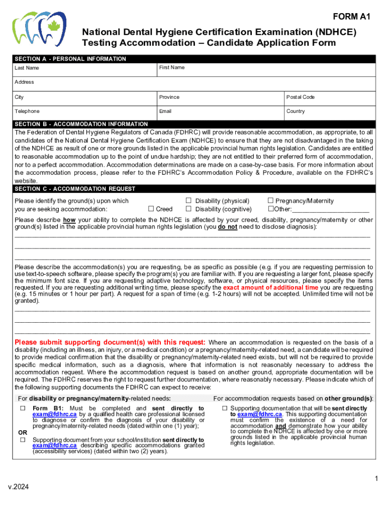 Fillable Online ADEX Dental Hygiene Forms Fax Email Print - pdfFiller