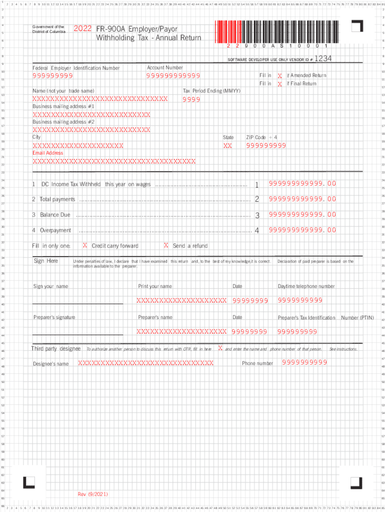 Fillable Online Withholding Tax - Annual Return Fax Email Print - pdfFiller