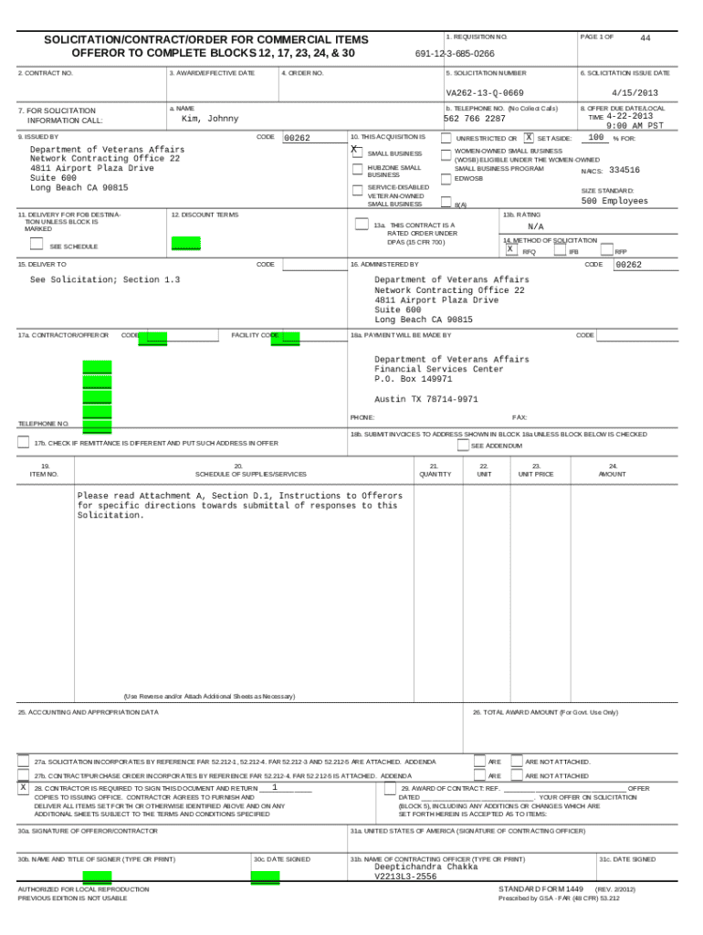 RFQ-19CA5224Q0011-Chancery-and-CMR-Generator- ... Doc Template | pdfFiller