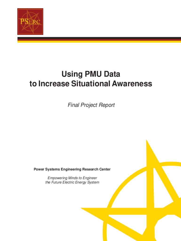 Fillable Online A PMU-Based Data-Driven Approach for Enhancing Situ ...