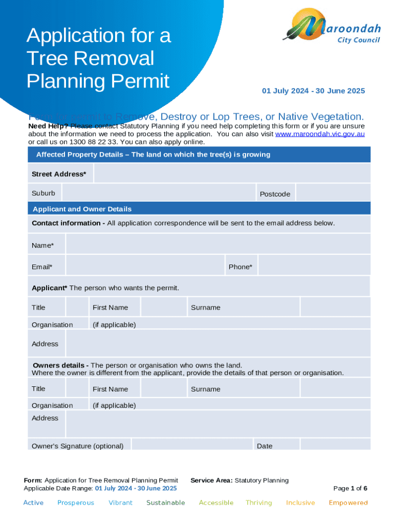 Remove, lop or prune trees and native vegetation Doc Template | pdfFiller