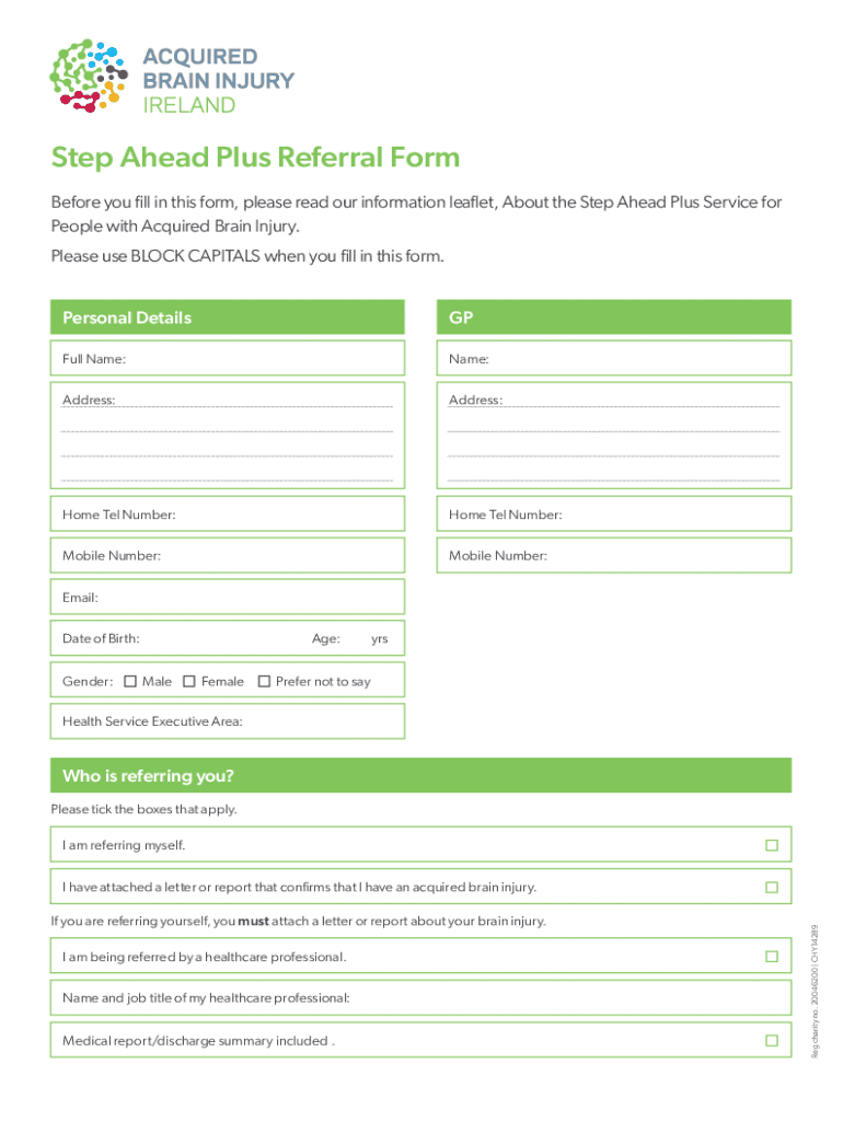 Fillable Online Referral process at Brainkind: simple and supportive steps Fax Email Print ...