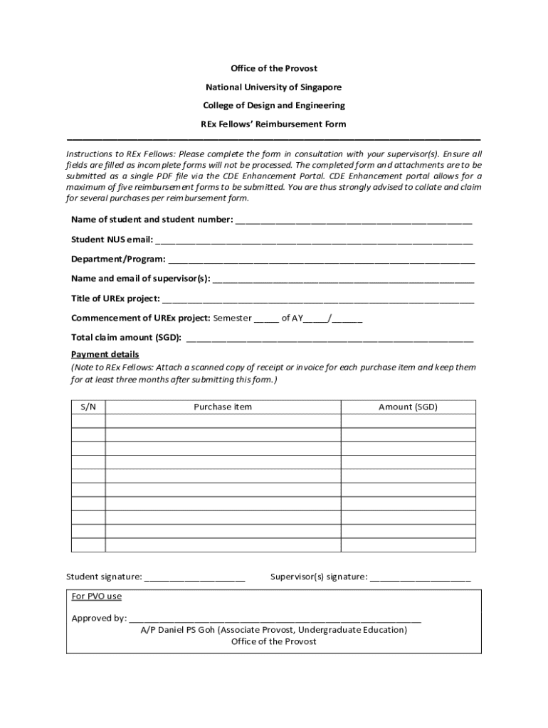 Fillable Online REx-Fellows-Reimbursement-Form.pdf Fax Email Print ...