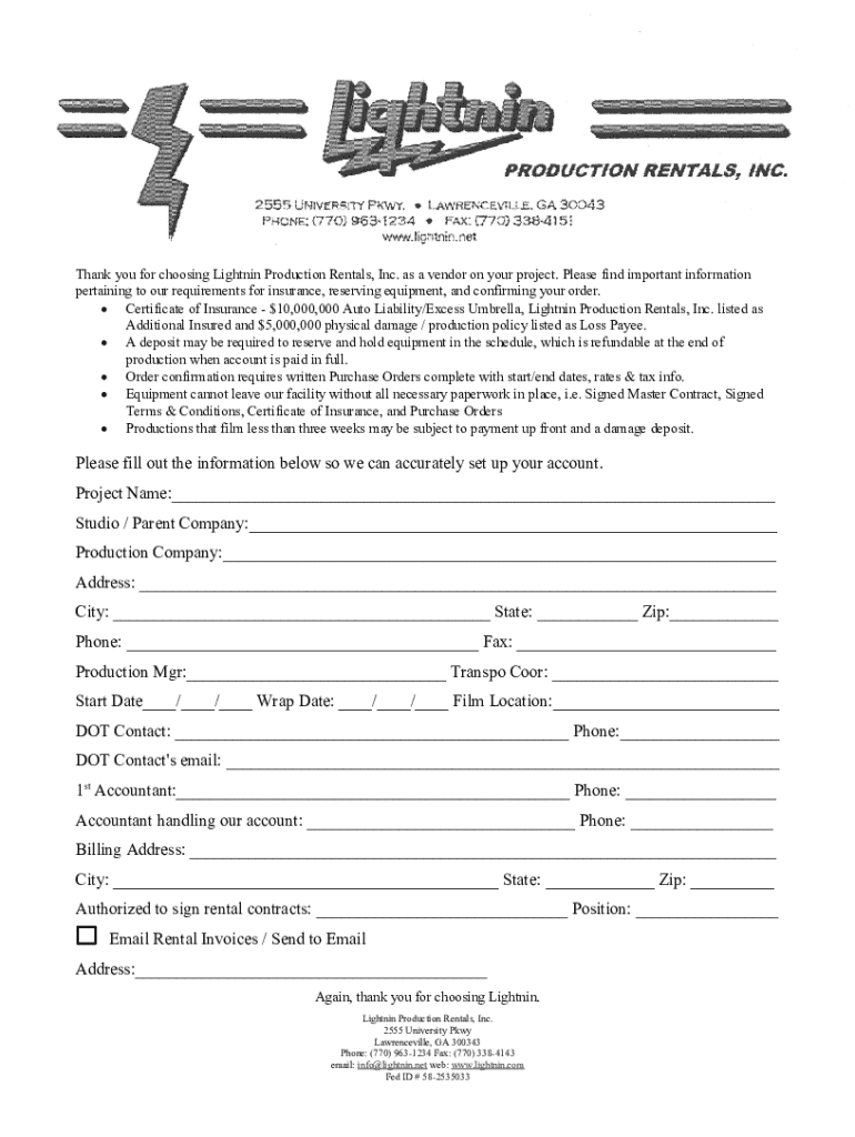 Fillable Online Please fill out the information below so we can accurately ... Fax Email Print ...