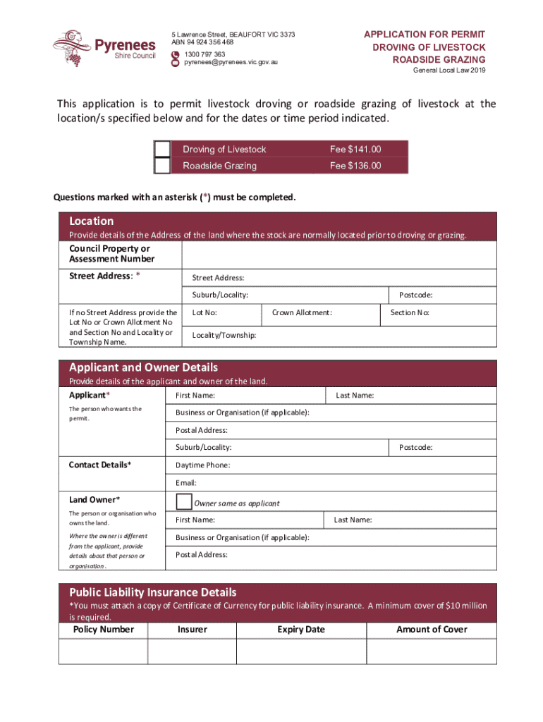 Fillable Online Form 5-5528 - Livestock Crossing Permit Fax Email Print ...