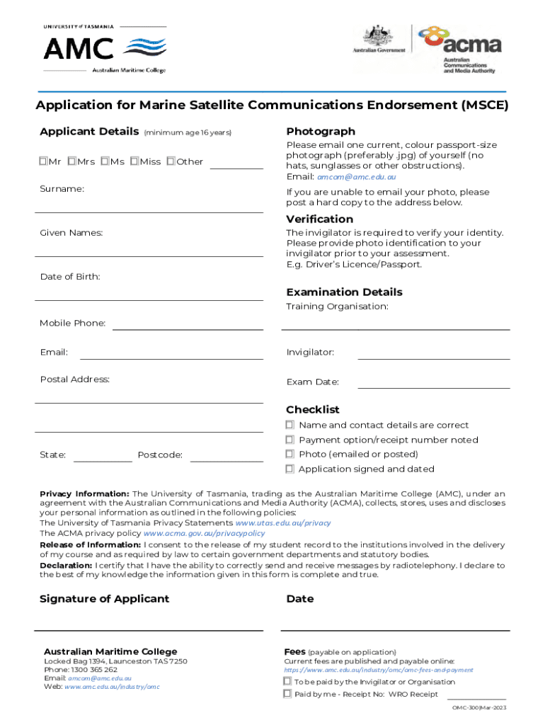 Fillable Online Application for Recognition of Unit of Competency Fax ...