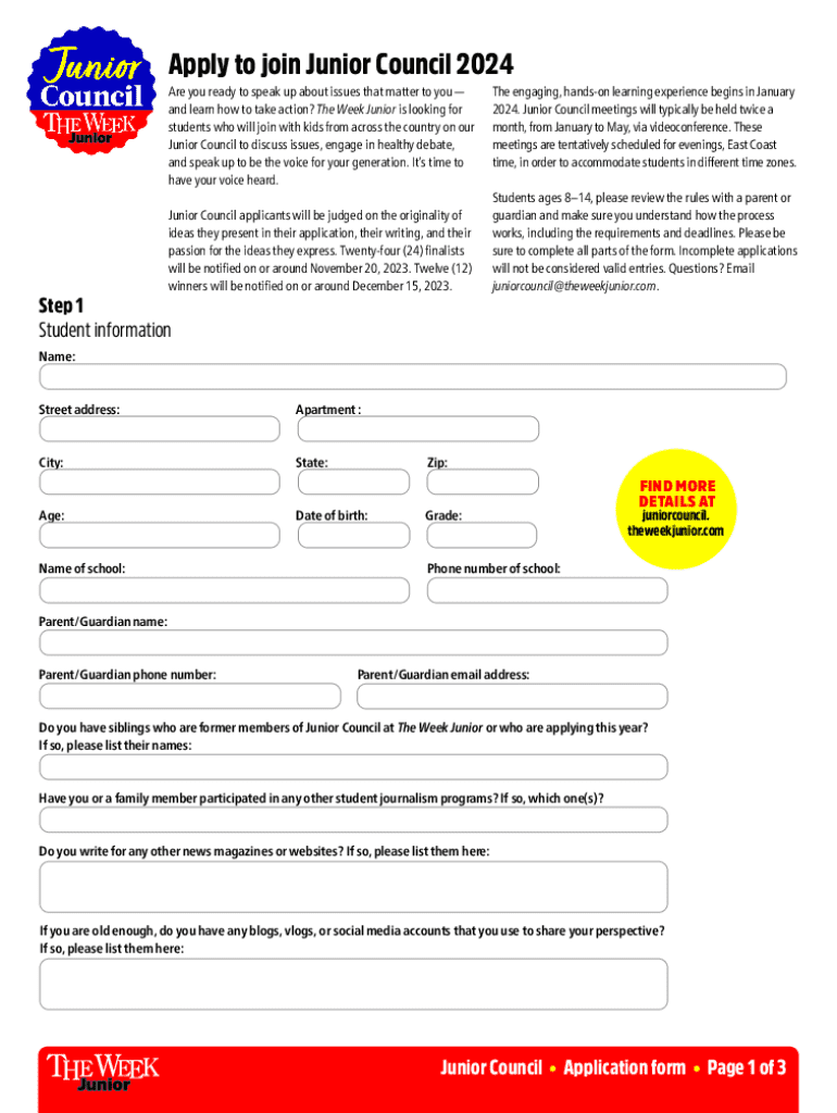 Fillable Online Take action for a cause If you want to make your voice ...