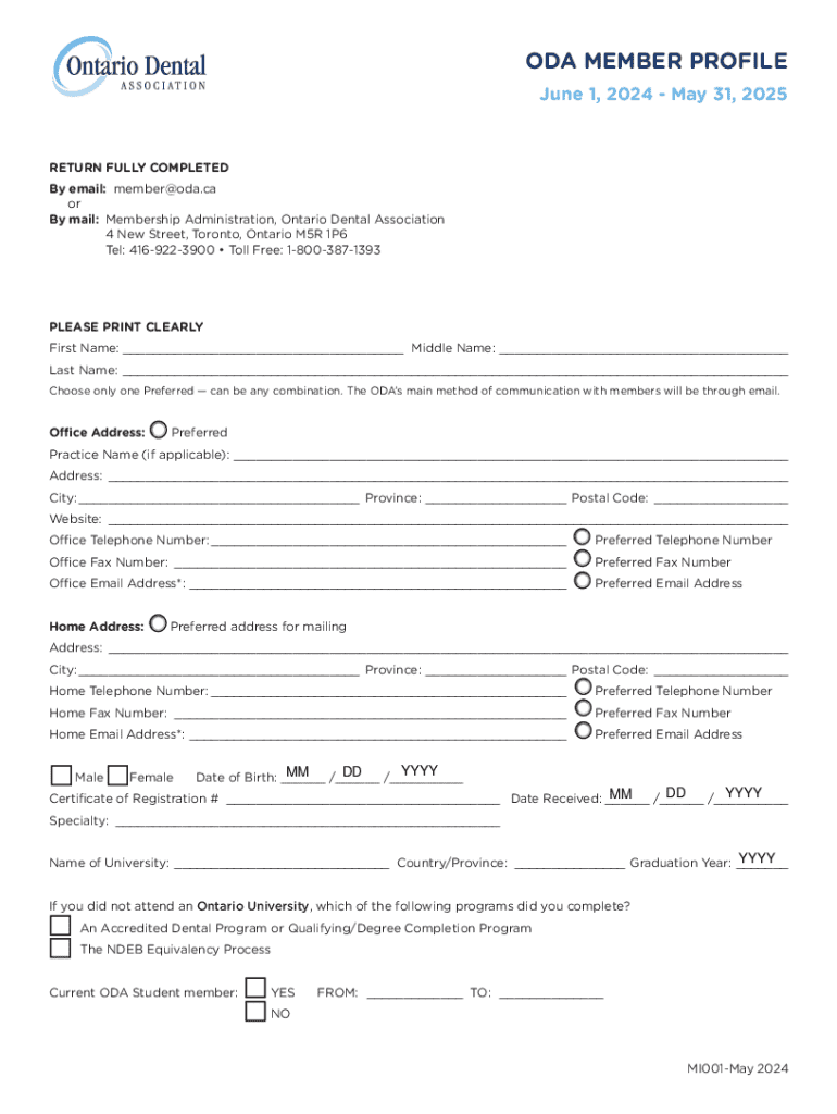 Fillable Online Login - Sign-in to your ODA account Fax Email Print - pdfFiller