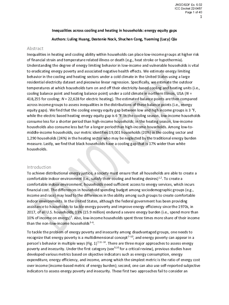 Fillable Online Unveiling hidden energy poverty using the energy equity ...
