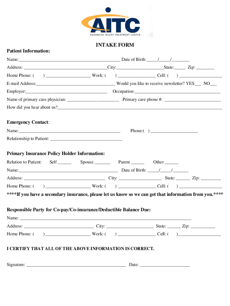 Fillable Online Address: City:State: Zip: Fax Email Print - pdfFiller