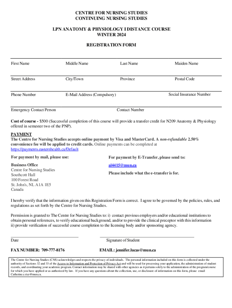Fillable Online Practical Nursing - Certificate Fax Email Print - pdfFiller