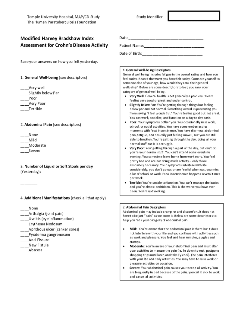 Fillable Online Putting Crohn\'s on the MAP: Five Common Questions ...
