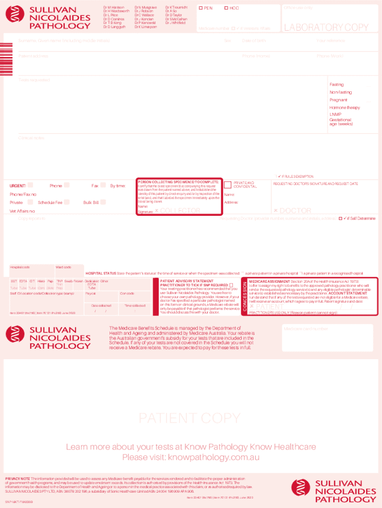 Fillable Online A4 request form. SNP request form for the ordering of ...