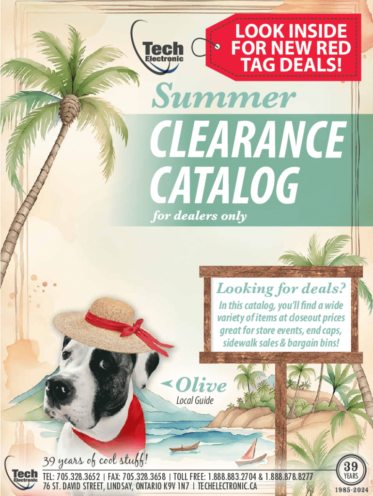 Fillable Online Our Red Tag Clearance Event is BACK and BETTER, now ...