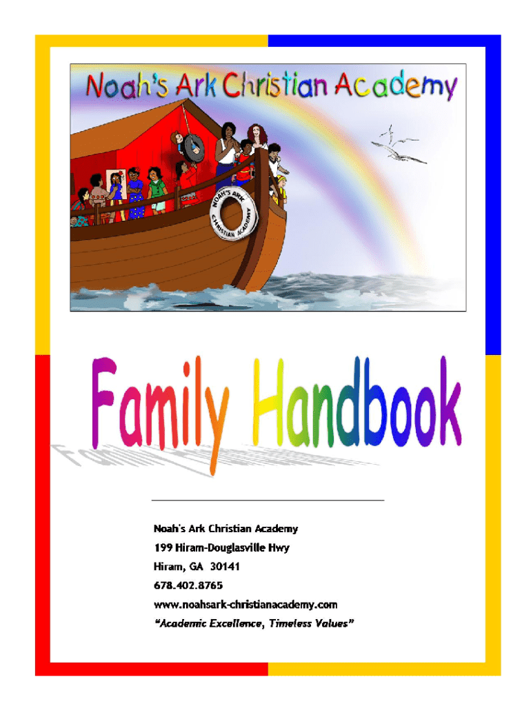 Fillable Online Welcome to Noah\'s Ark Children\'s Academy Fax Email ...