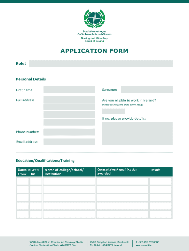 Fillable Online Critical Skills Work Permit IrelandHello everyone. My ...