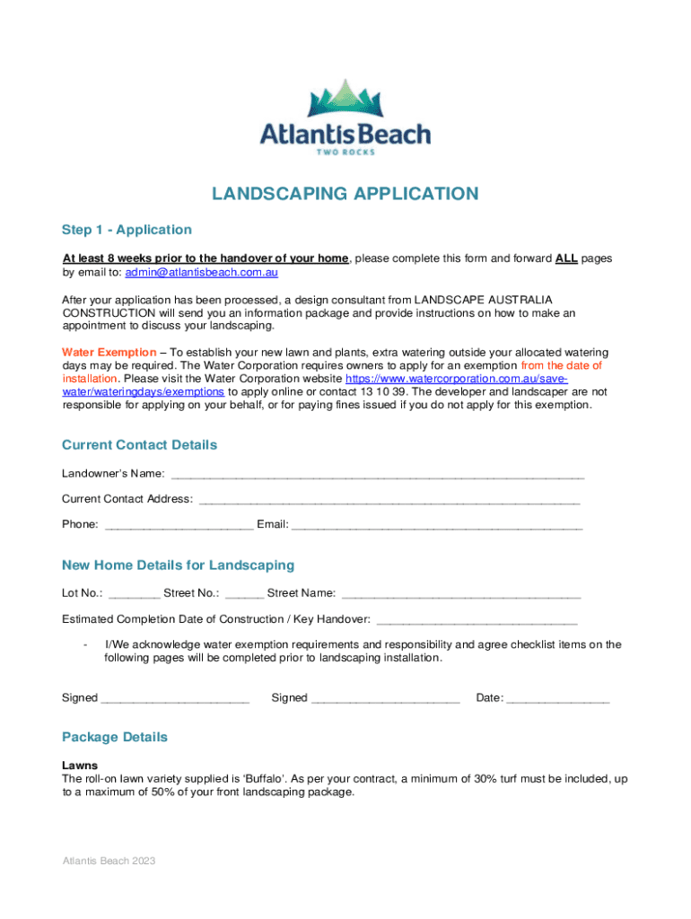 Fillable Online How To Write a Landscaping Cover Letter (With Template ...