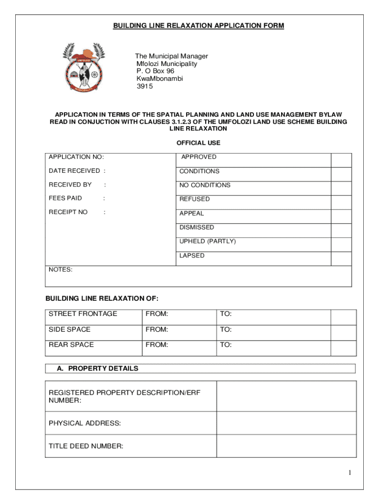 Fillable Online Relaxation-of-Building-Line-Application-Form.pdf Fax ...