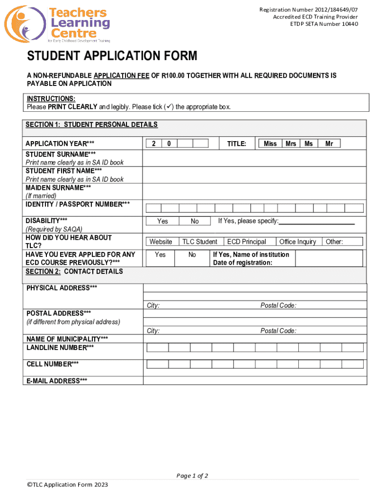 Fillable Online Universal College Outcomes SA - UCO - Applications ...