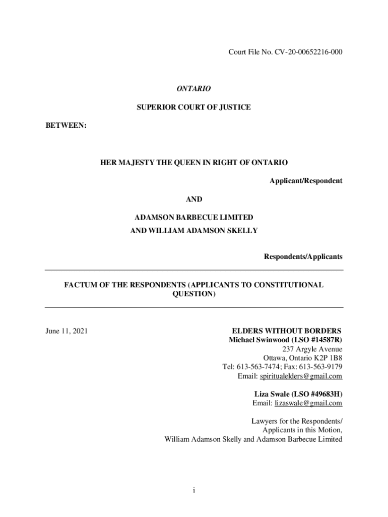 Fillable Online v3-Statement of Claim Fax Email Print - pdfFiller