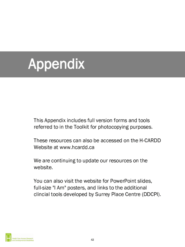 Fillable Online Appendix to Appendicitis: Know the Signs of ...
