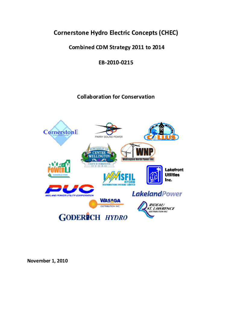 Fillable Online Cornerstone Hydro Electric Concepts - Overview, News & ... Fax Email Print ...