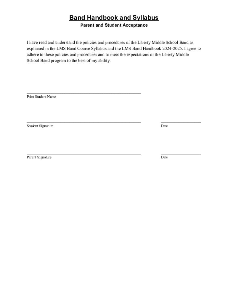 Fillable Online Parent and Student Acknowledgement Form - Google Docs ...