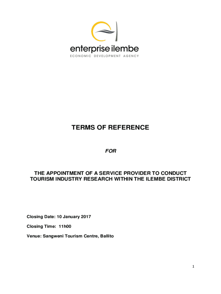 Fillable Online Terms of Reference Business Development Services Part 2 ...