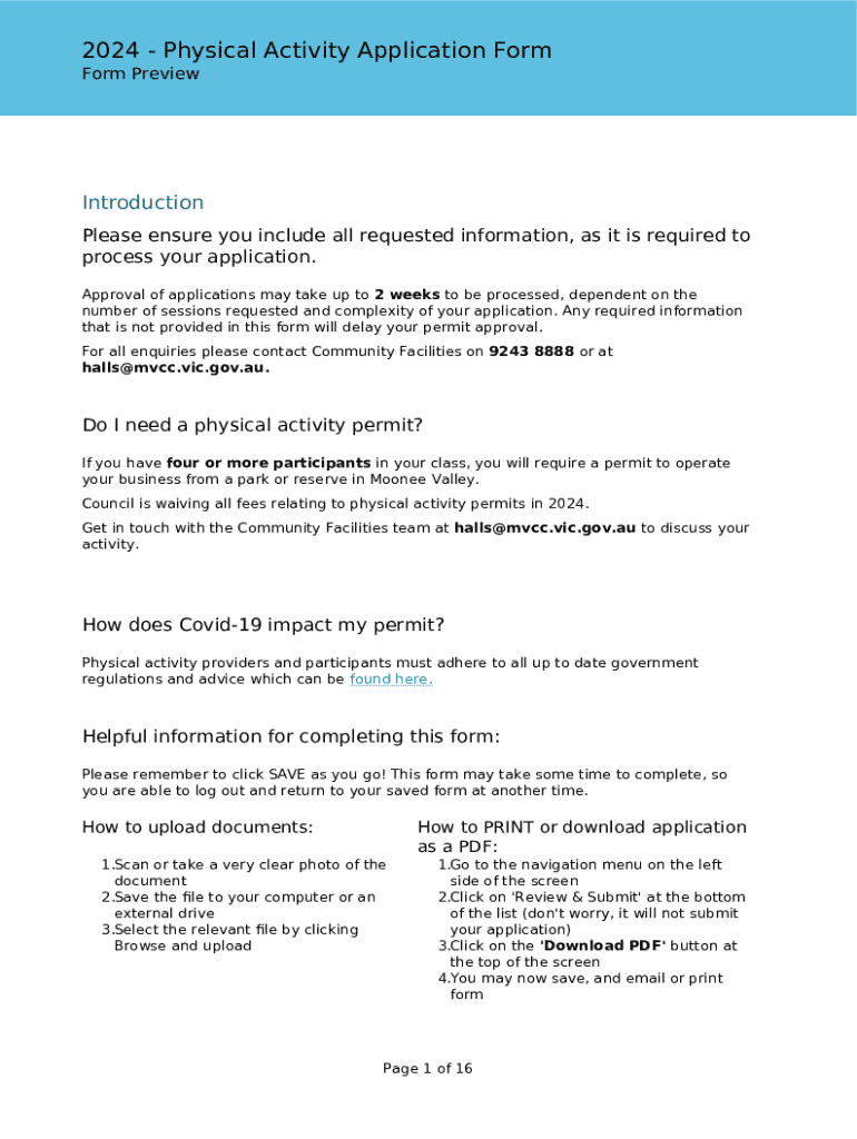 Fillable Online Exercise Support Request Form Instructions Fax Email Print - pdfFiller