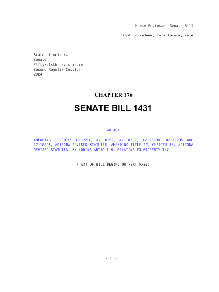 Fillable Online SB1431 - 562R - Senate Fact Sheet Fax Email Print - pdfFiller