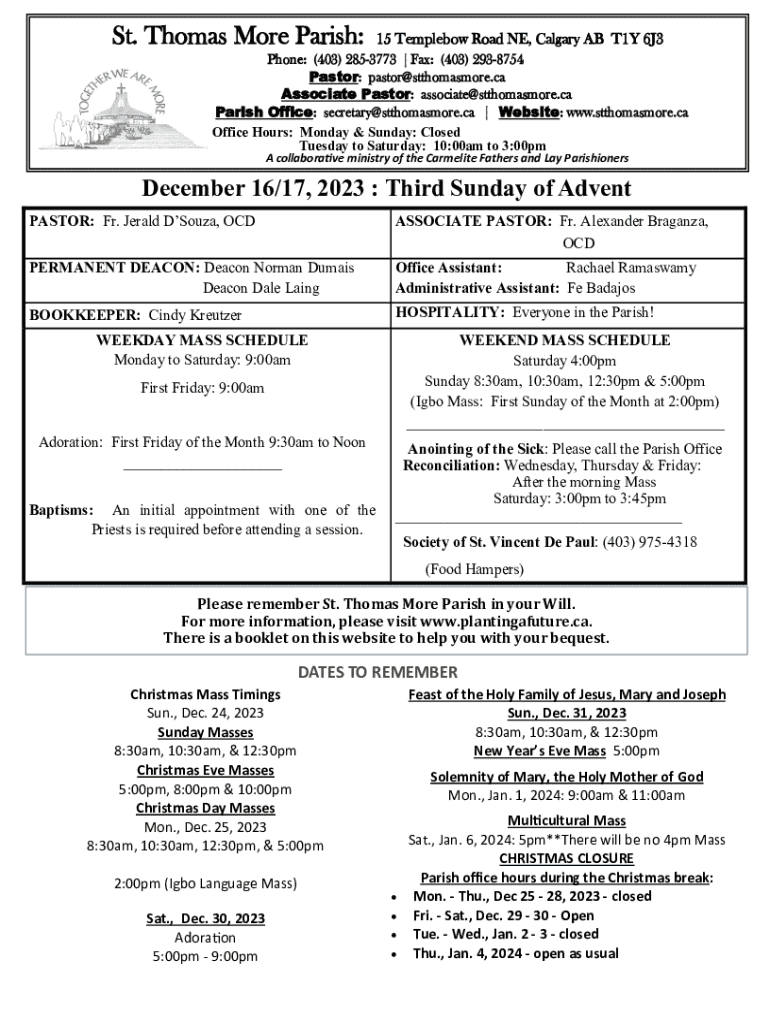 Fillable Online PERMANENT DEACON: Deacon Norman Dumais Fax Email Print ...