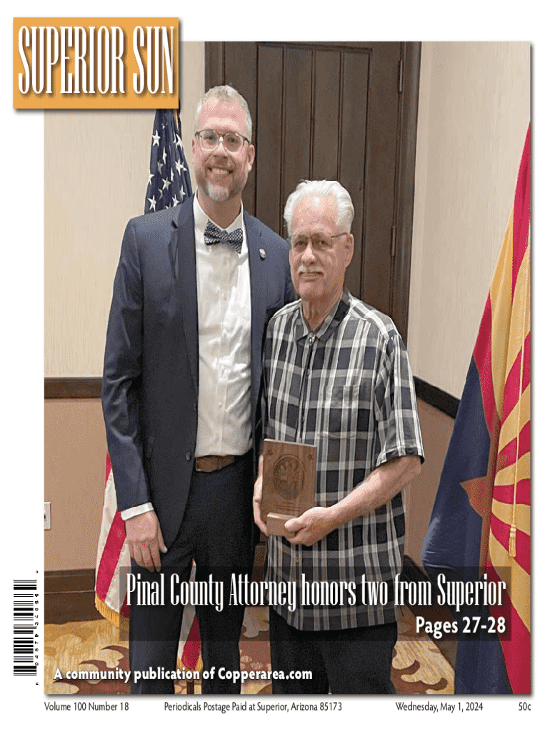 Fillable Online Pinal County Attorney\'s Office hosts heartfelt Law ...