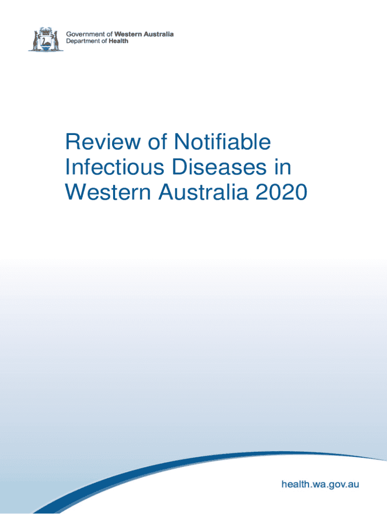 Fillable Online The epidemiology of notifiable diseases in Australia ...