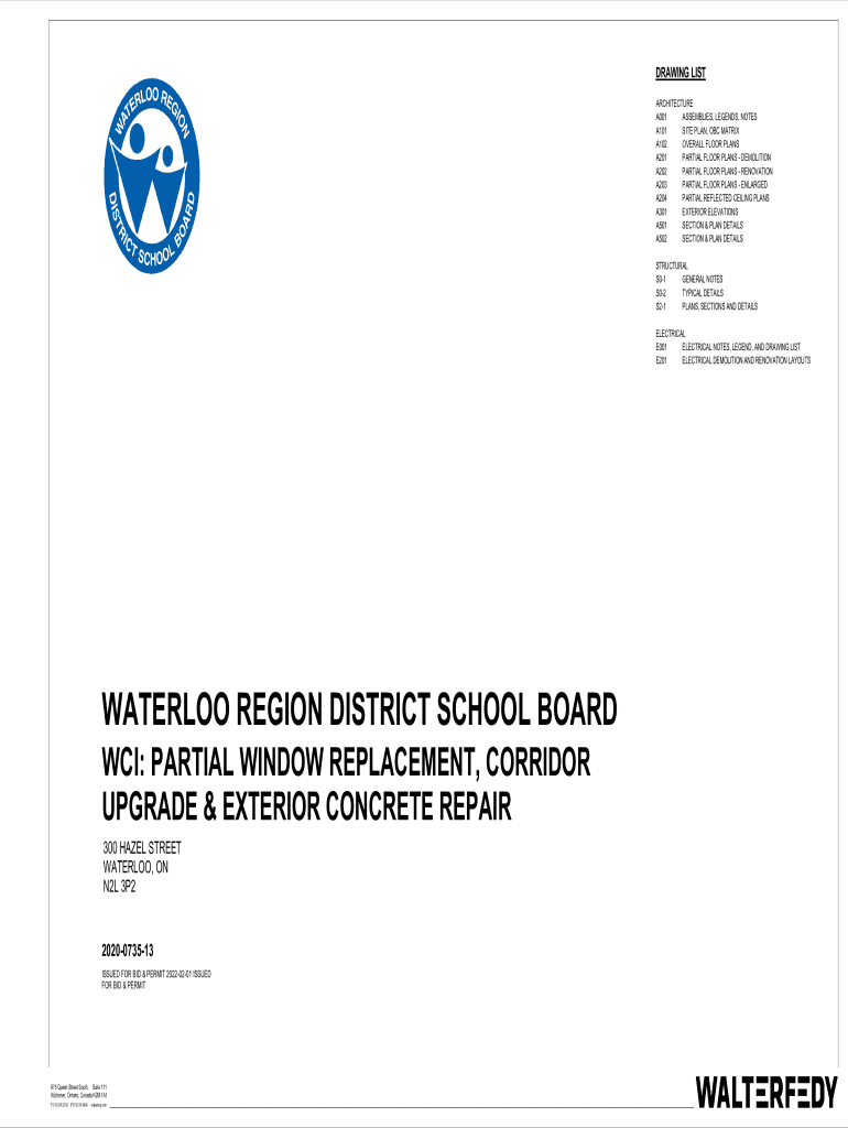 Fillable Online Edit each discipline drawing number and sheet title for ...