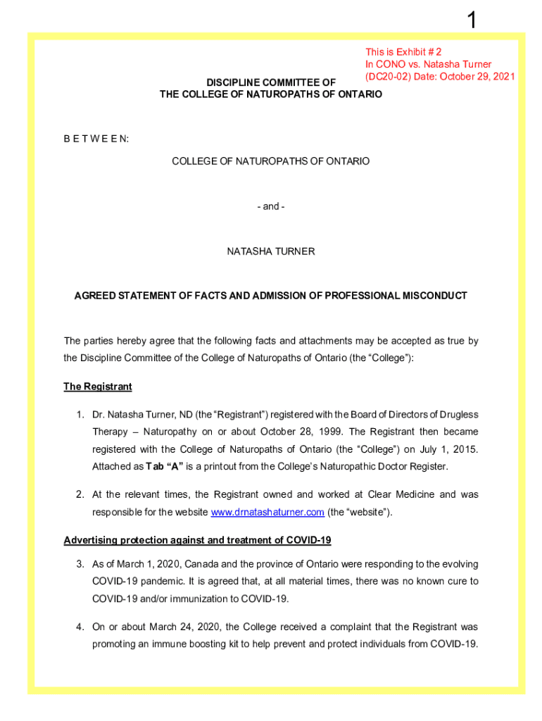 Fillable Online Exhibit-No.-2-Agreed-Statement-of-Facts-DC20-02-1.pdf ...