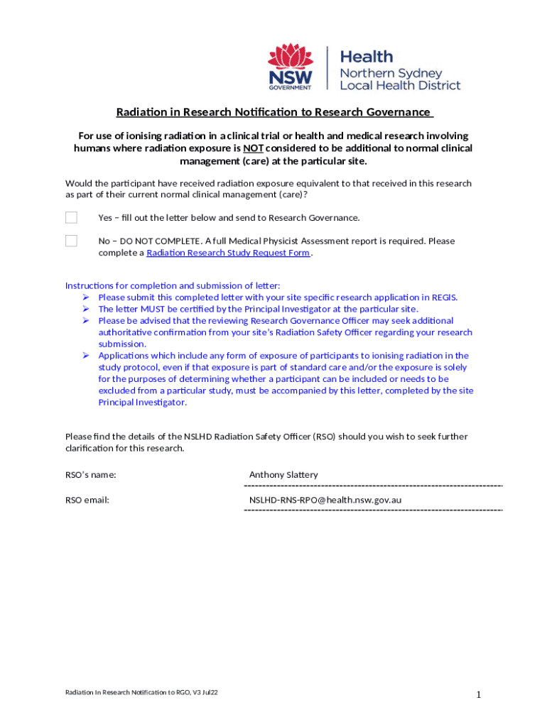 Radiation ination and ined consent for clinical trials Doc Template ...