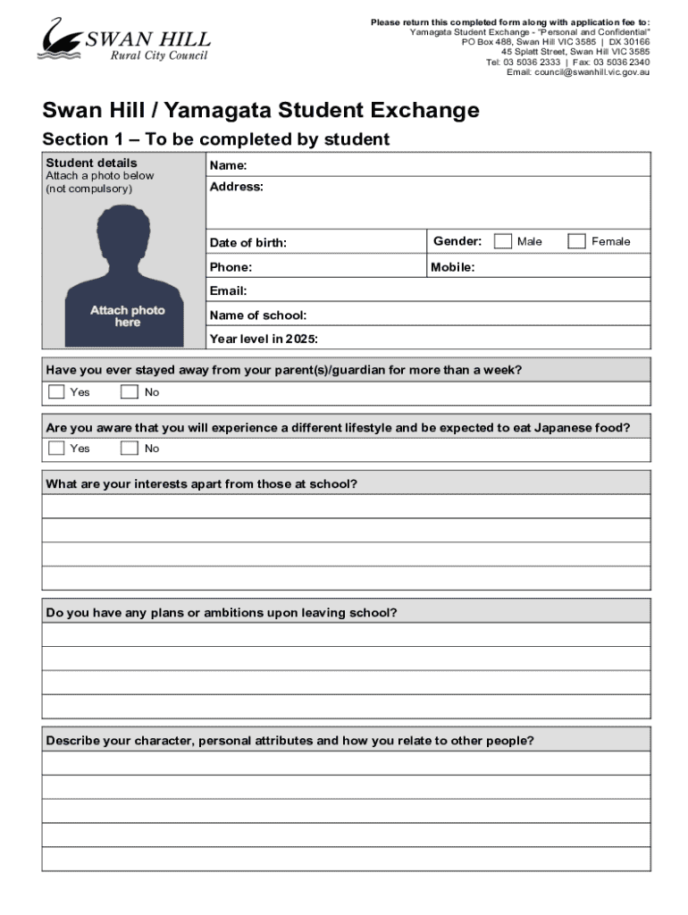 Fillable Online 25-APPLICATION FORM revised for students-2025 Fax Email Print - pdfFiller