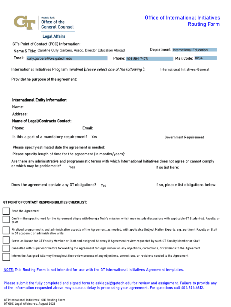 Fillable Online Nondisclosure Agreement (NDA) Routing Form Fax Email Print - pdfFiller