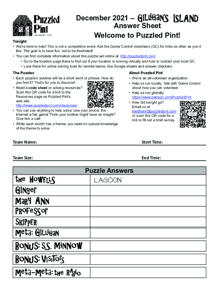 Fillable Online December 2022 - Cats Answer Sheet Welcome to ... Fax ...