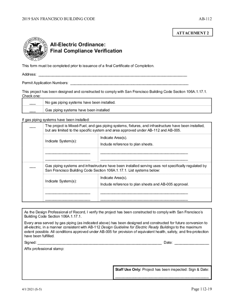 Fillable Online 1106D.4 Completion of Work; Certificate of Final ...