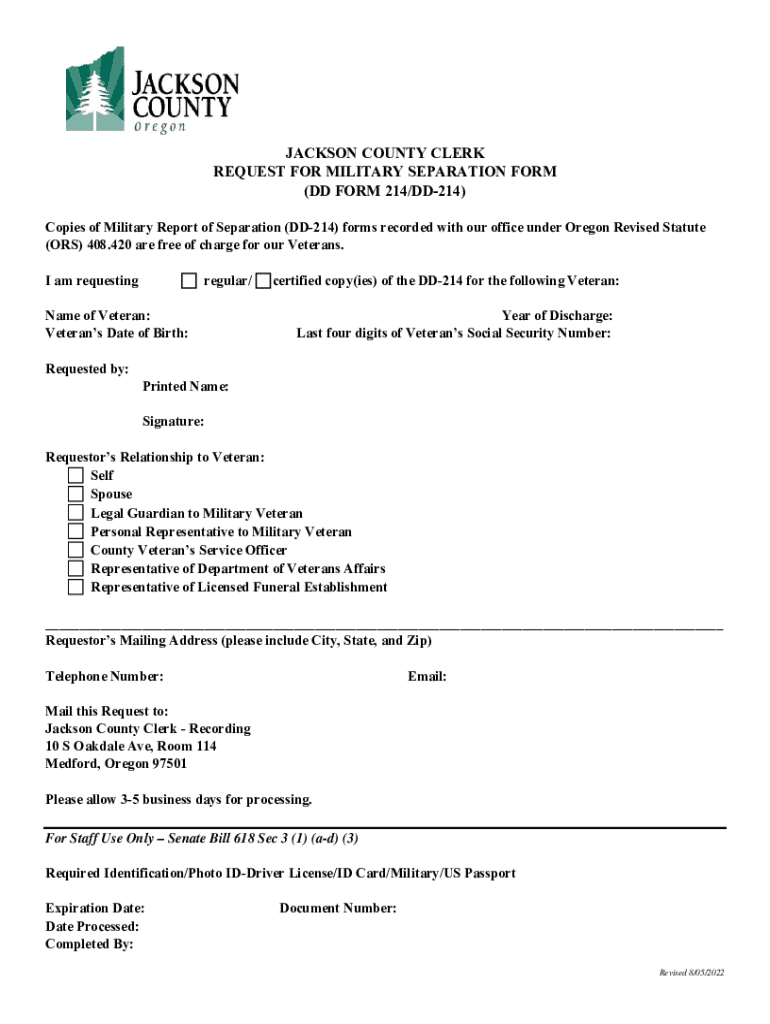 Fillable Online Veterans DD-214 Request Fillable Form Fax Email Print ...