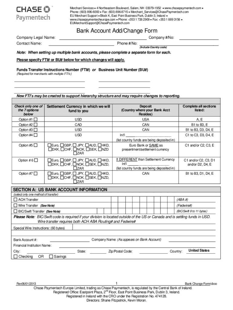 Fillable Online Fraud Only Access Form - Chase Payment Solutions for Your Business Fax Email ...